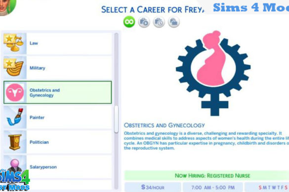 Sims 4 Gynecology Career Archives - Best Sims Mods