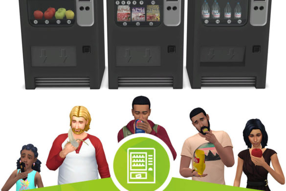 Sims 4 Functional vending machines Archives - Best Sims Mods