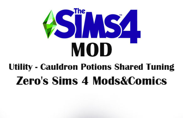Sims 4 Utility - Cauldron Potions Shared Tuning - Best Sims Mods