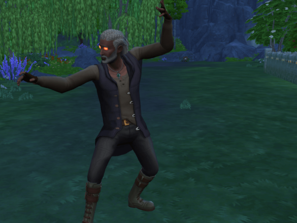 Sims 4 New spell (Obsidio)-Realm of Magic mod - Best Sims Mods