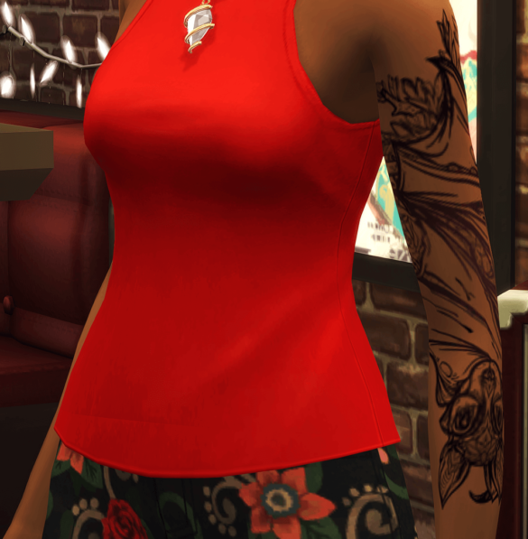 Sims 4 simblreen extra Bat Tattoo - Best Sims Mods