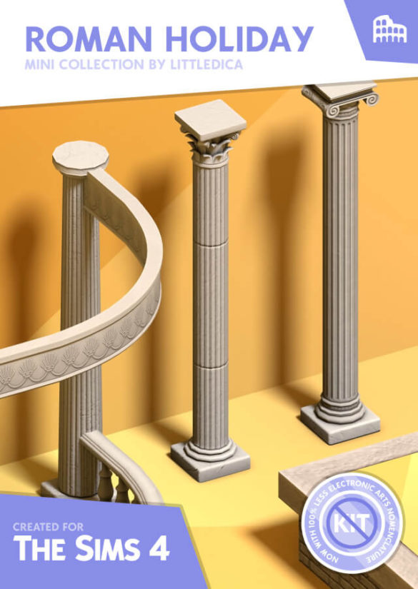 The Sims 4 Roman Holiday Mini Collection - Best Sims Mods