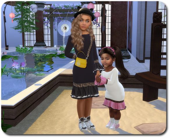 Designer Set for Child & Toddler Girls - Best Sims Mods