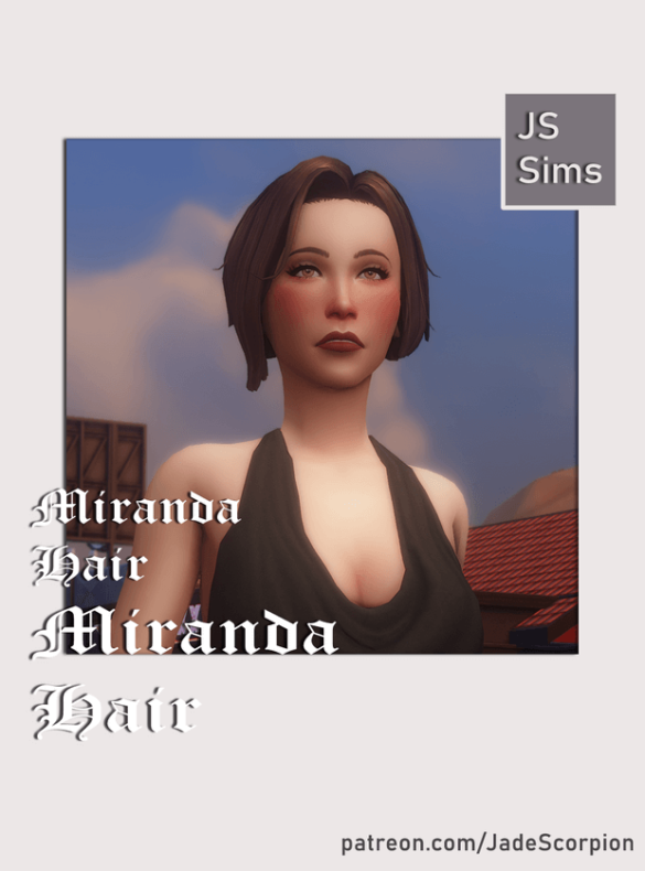 Sims 4 miranda hair - Best Sims Mods