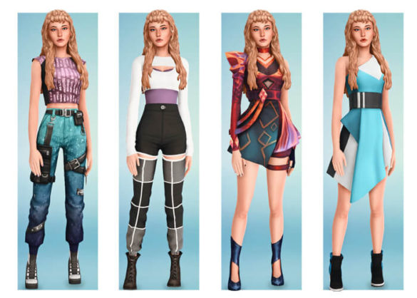 Sims 4 sci fi lookbook - Best Sims Mods