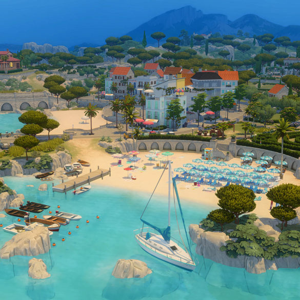 The Sims 4 baia dellamore beach followers thank you - Best Sims Mods