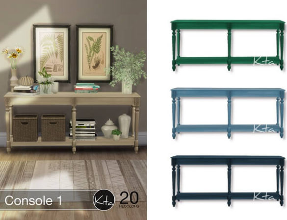 The Sims 4 Console 1 at Ktasims - Best Sims Mods