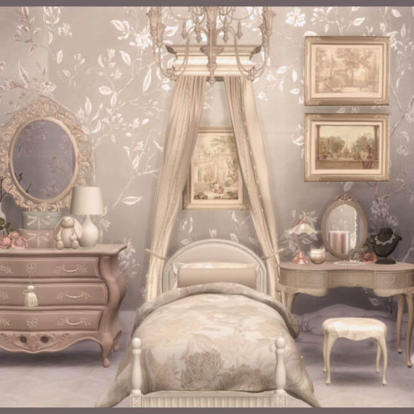 The Sims 4 Dreamy Bedroom - Best Sims Mods