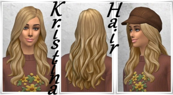 The Sims 4 kristina hair - Best Sims Mods