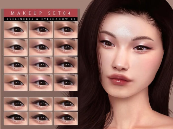 The Sims 4 Makeup Set 04 - Best Sims Mods