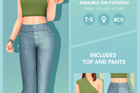 Sims 4 poncho pants download now bodysuit - Best Sims Mods
