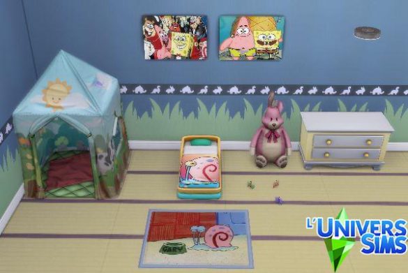 Set Sponge Bob at L’UniverSims - Best Sims Mods
