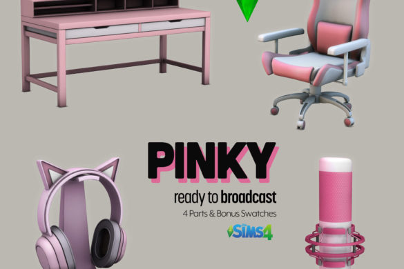 luxe chanel cc end table chanel inspired end table - Best Sims Mods