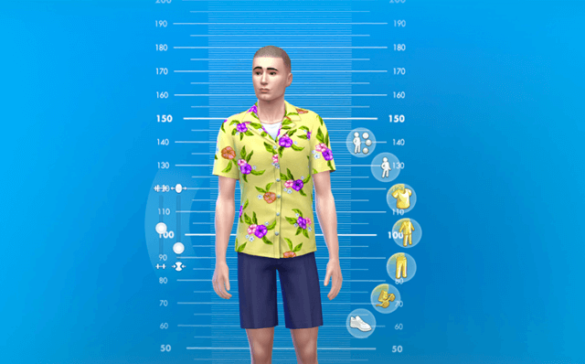 cas height theme in metric - Best Sims Mods