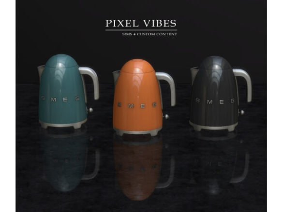 Smeg Kettle - The Sims 4 - Best Sims Mods