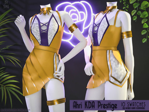 Ahri KDA Prestige Edition - Best Sims Mods