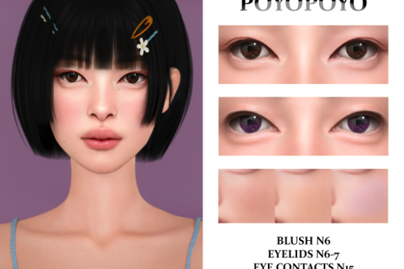 Icy Barbie Face masks - Best Sims Mods