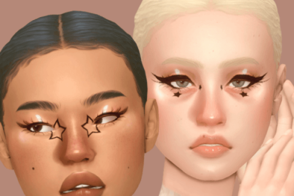 The Sims 4 gyaru set - Best Sims Mods