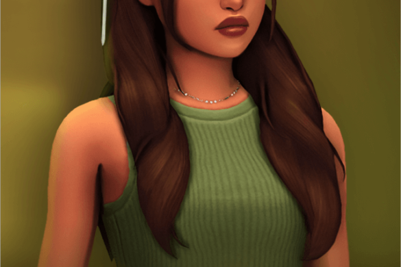 Cora Hair Base Game - Best Sims Mods