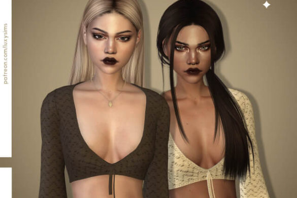 Jenny Top - Best Sims Mods