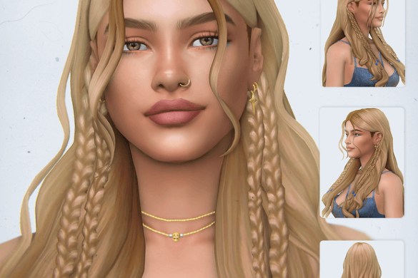Andrine Hairstyle by simstrouble - Best Sims Mods