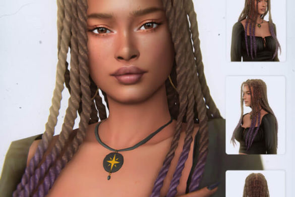 Cora Hair Base Game - Best Sims Mods
