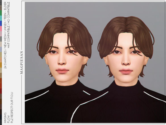 Flow Hair - Best Sims Mods