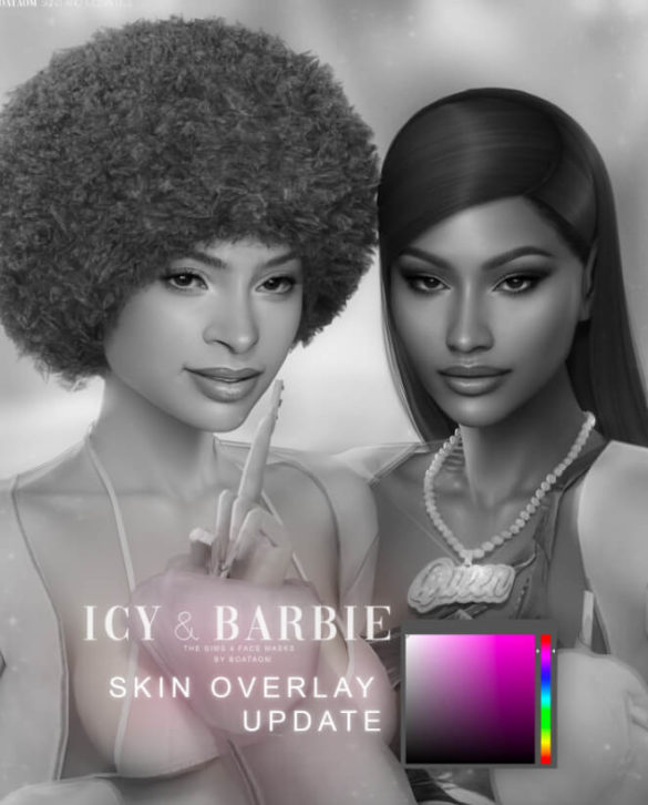 Icy and Barbie - Overlay ver - Best Sims Mods