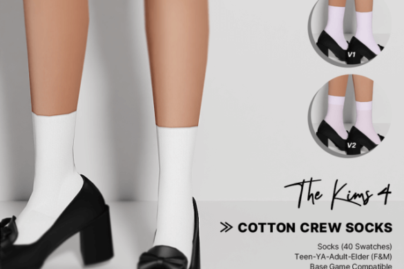 The Sims 4 cat socks - Best Sims Mods
