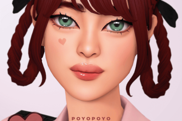 The Sims 4 gyaru set - Best Sims Mods