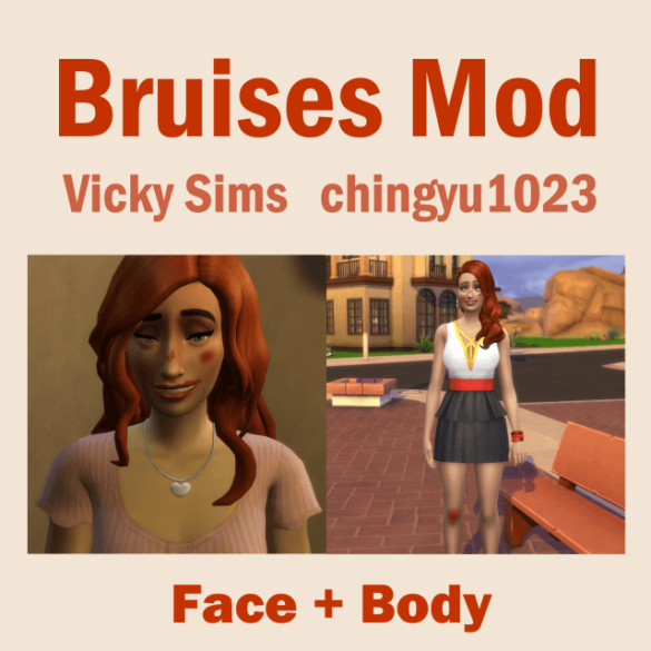 Bruises Mod - Best Sims Mods