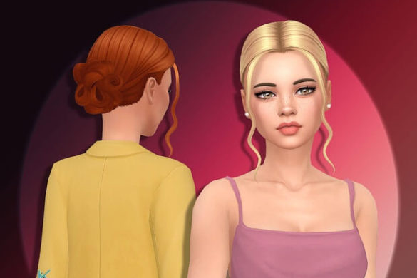 zak hair child conversion - Best Sims Mods