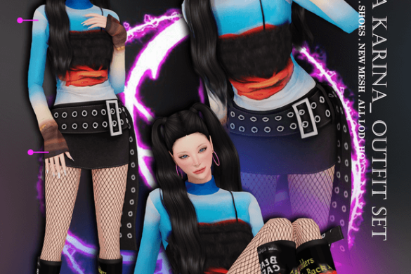 Sims 4 EVE v8.2 UPDATE to Top Mesh + Body Preset - Best Sims Mods