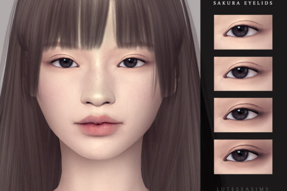 3D eyelashes ☆*:｡Part 5 by Miiko - Best Sims Mods