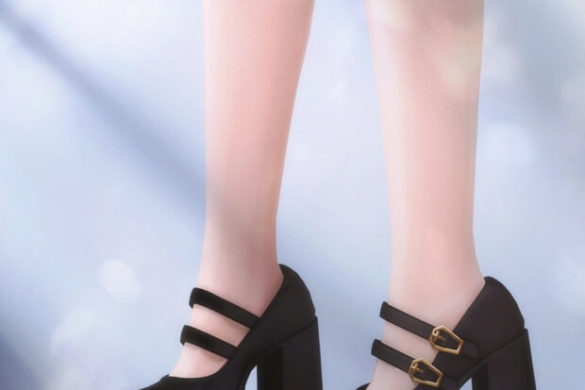 The Sims 4 AF SHOES N028 at REDHEADSIMS - Best Sims Mods