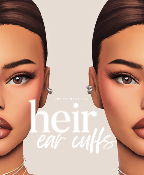 heir ear cuffs - Best Sims Mods