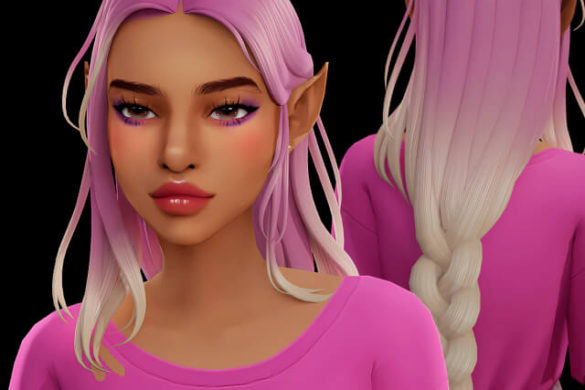 zak hair child conversion - Best Sims Mods