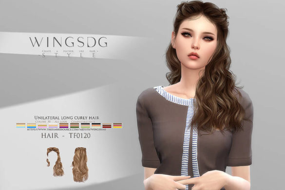 Hair Aline - Best Sims Mods