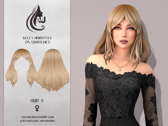 Kelly - Hairstyle - Best Sims Mods