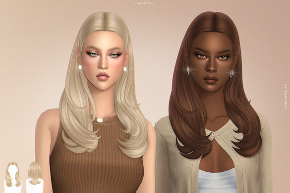 Updo hairstyle (030123 Liz) - Best Sims Mods