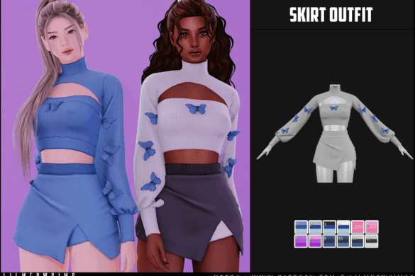 Sims 4 EVE v8.2 UPDATE to Top Mesh + Body Preset - Best Sims Mods