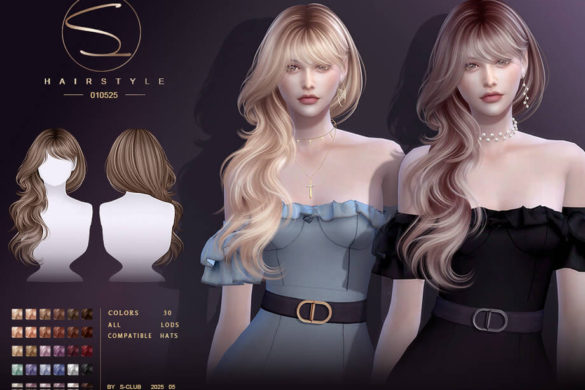 Updo hairstyle (030123 Liz) - Best Sims Mods