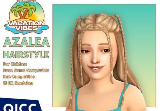 Carly Hair (Children) - Best Sims Mods