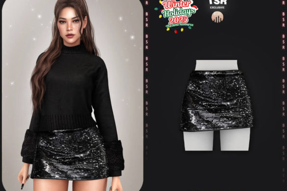 maison minuit cas decor bag dress - Best Sims Mods