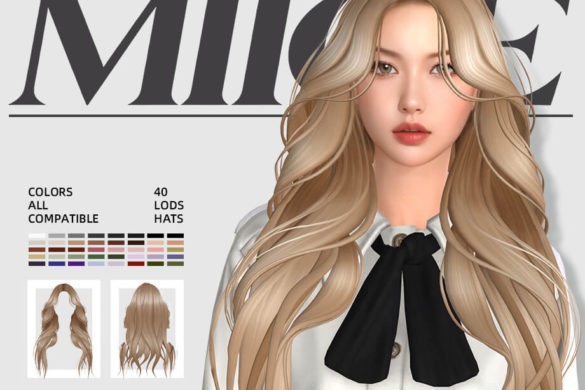 ZORA HAIR BY IMVIKAI - Best Sims Mods