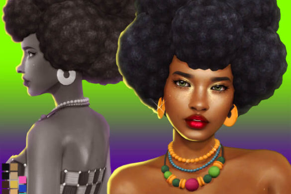 LAMZ_GyaruHairstyles_001F - Best Sims Mods